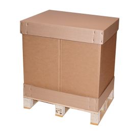 Pallet box Half Europa 770x570x660mm With Pallet | Bonus Trading Packaging